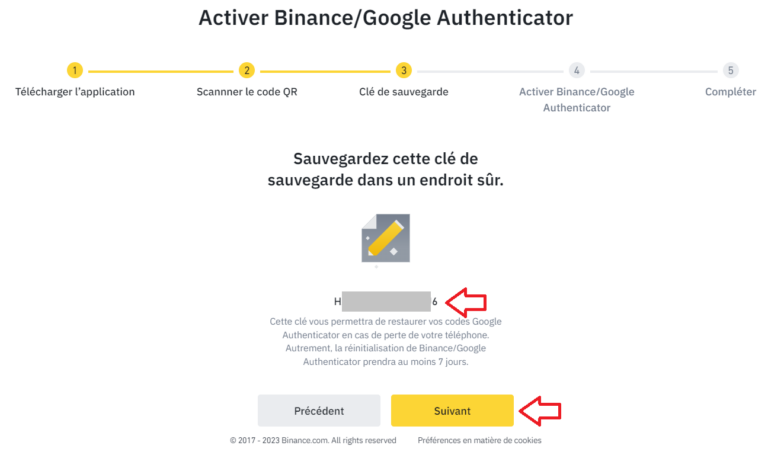 Comment activer l’A2F sur Binance