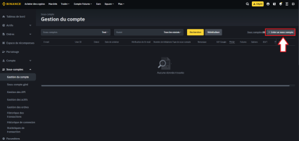 Binance : Comment créer et approvisionner mon sous-compte en USDT